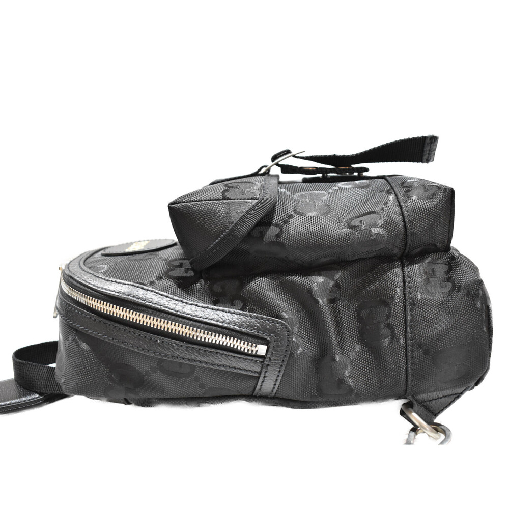 Gucci | Bags | Gucci Gg Black Off The Backpack Grid Sling | Poshmark